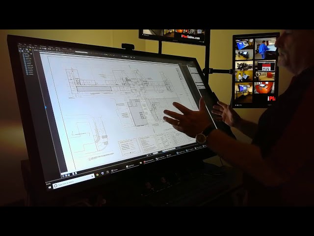 iPlanTables touch screen monitors and Plan Review Tables
