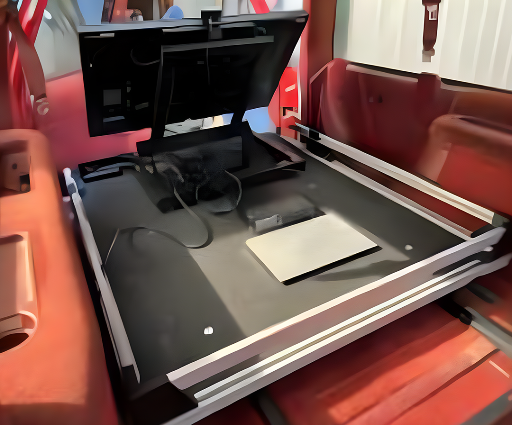 Mobile Commander is an iPlanTable with the mobility of a vehicle